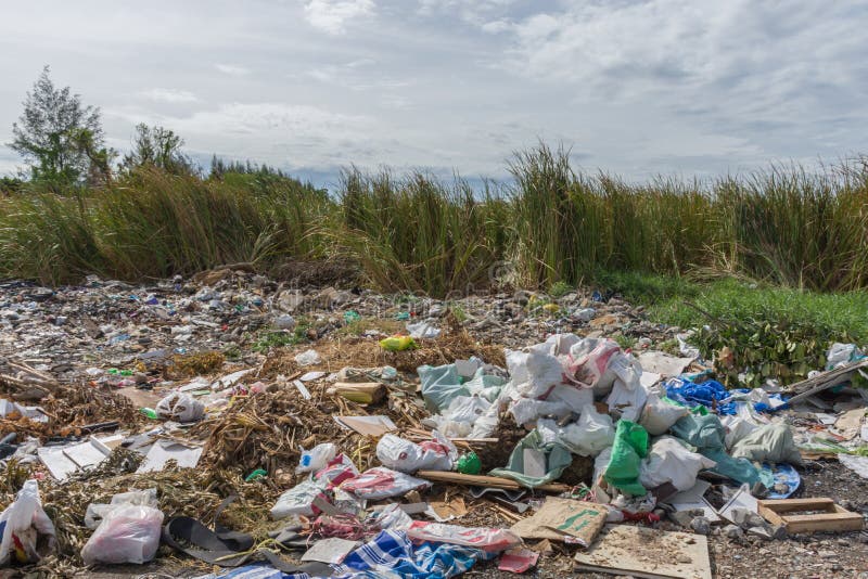 Garbage and Junk Dump To the Landfill Stock Photo - Image of junk ...
