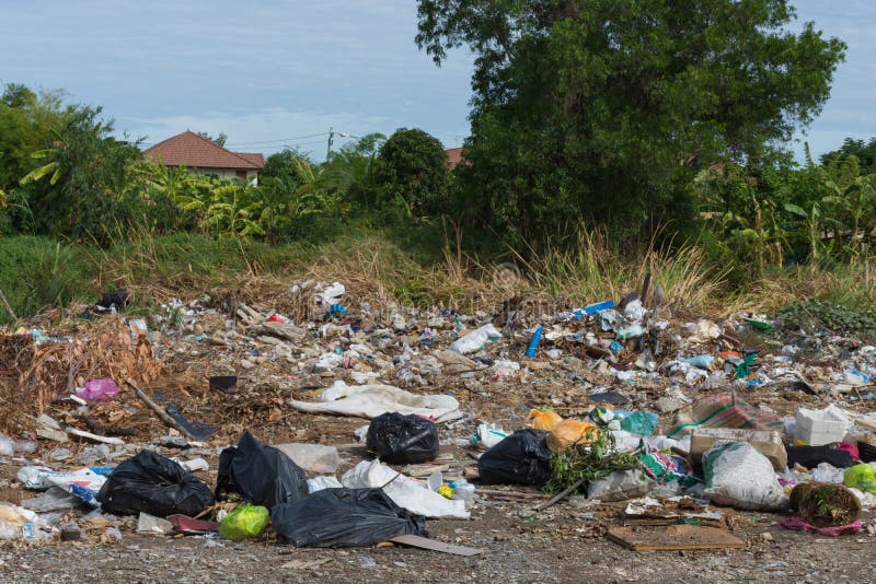 Garbage and Junk Dump To the Landfill Stock Photo - Image of junk ...