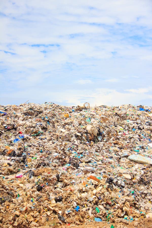 Garbage in landfill stock photo. Image of dirty, outdoors - 27092116