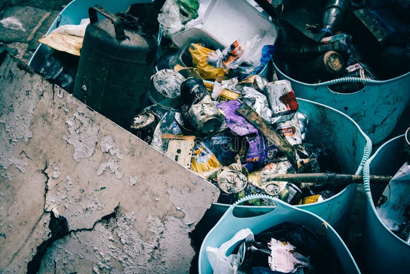 Made by Humans Polluting the Earth Stock Photo - Image of damage ...