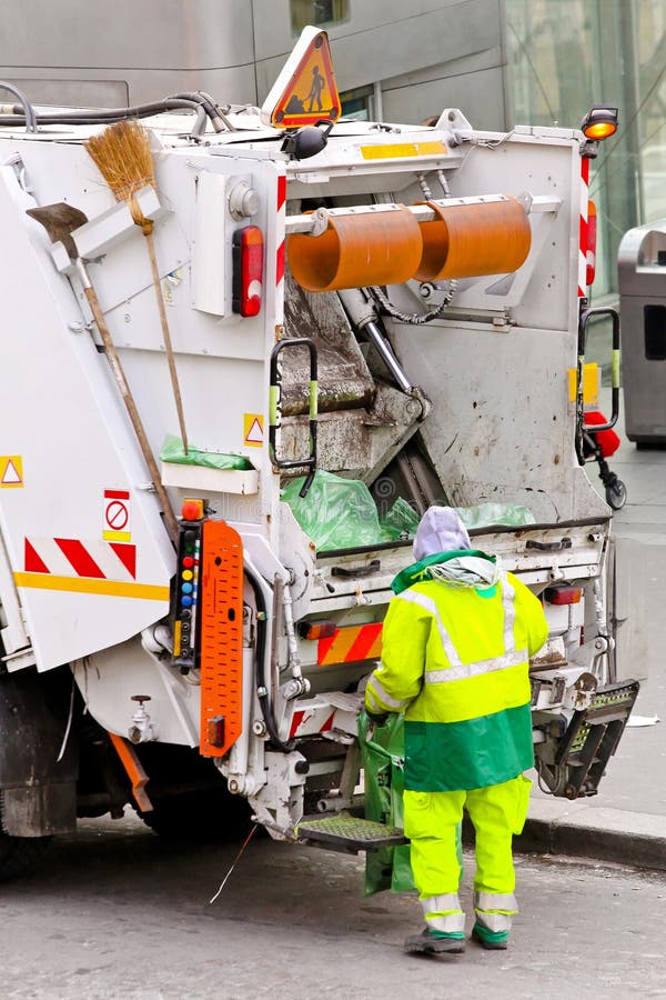 1,360 Man Trash Truck Stock Photos - Free & Royalty-Free Stock Photos ...