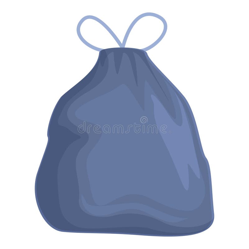 Garbage Pack Icon Cartoon Vector. Trash Bag Stock Vector - Illustration ...