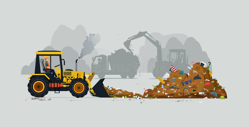 Garbage stock vector. Illustration of garbage, dirty - 36948718