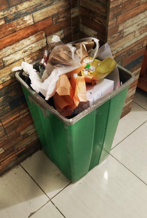 Garbage Pile. Don T Let it Be a Disaster Stock Image - Image of pile ...