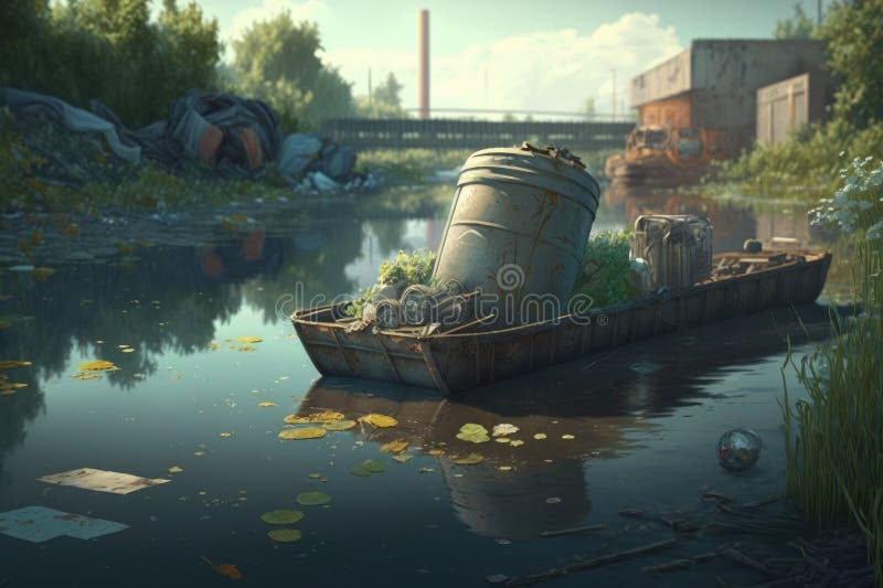 Garbage Barge Stock Illustrations – 55 Garbage Barge Stock ...
