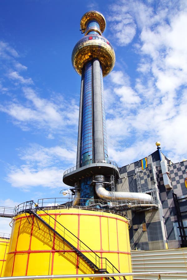 Garbage-processing Plant. Wien, Austria Stock Image - Image of ...