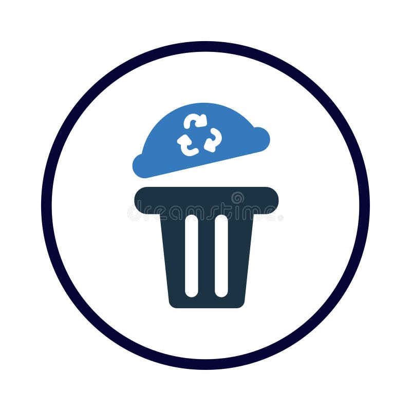 Garbage, Recycle, Garbage Bin, Bin Garbage Bin Icon Stock Vector ...