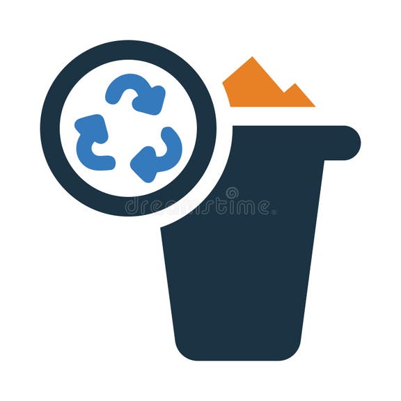 Garbage, Recycle, Garbage Bin, Bin Garbage Bin Icon Stock Vector ...