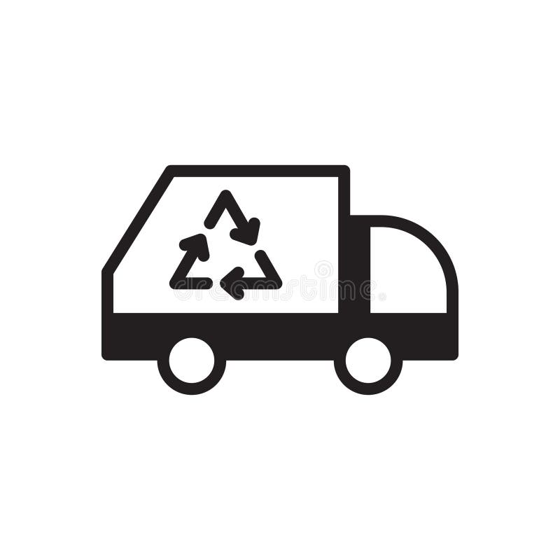 Garbage Recycling Icon - Waste Recycling Icon Stock Vector ...