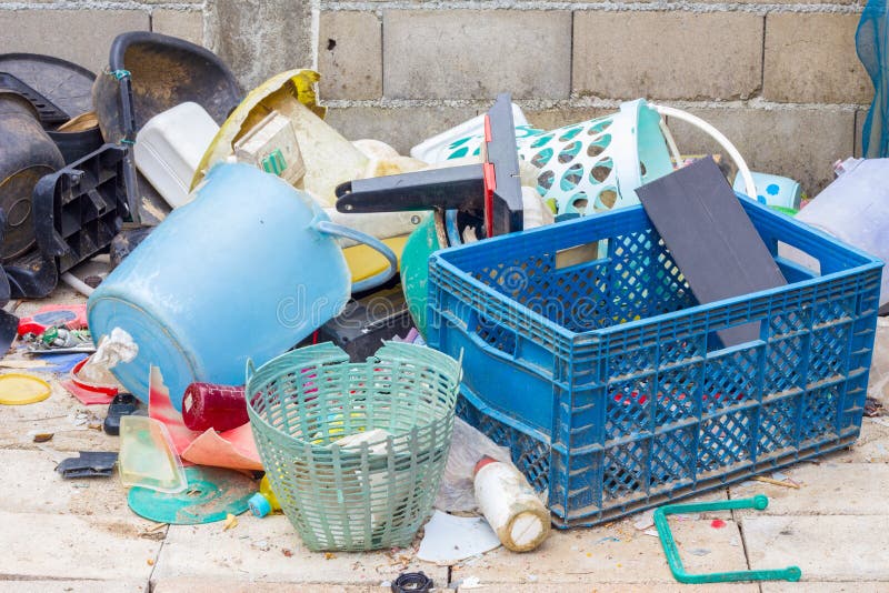 Garbage for reuse stock image. Image of carton, plastic - 49102949