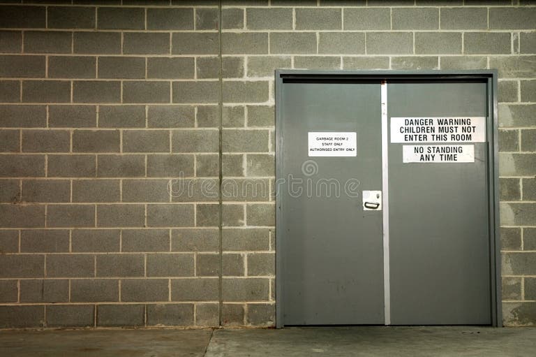 Garbage room stock image. Image of simple, design, environment - 1562181