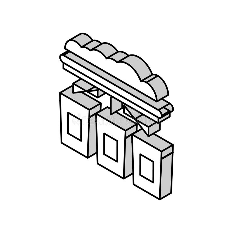Garbage Sorting Machine Isometric Icon Vector Illustration Stock Vector ... Garbage Sorting Machine Isometric Icon Vector Illustration Stock Vector ...