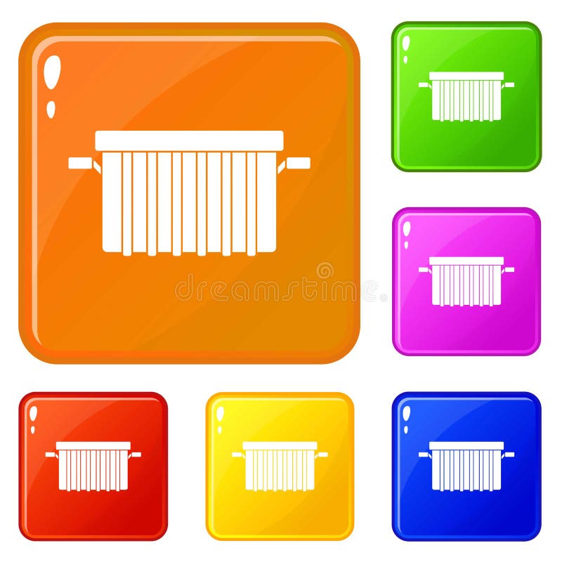 Garbage Tank Set Color Collection Stock Illustrations – 123 Garbage ...