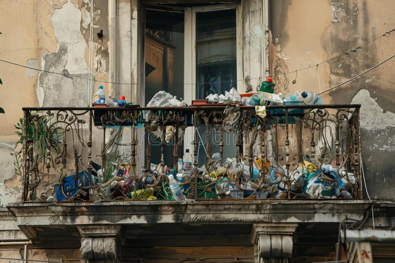 A Window Box Overflowing with a Variety of Plants and Colorful Flowers ...