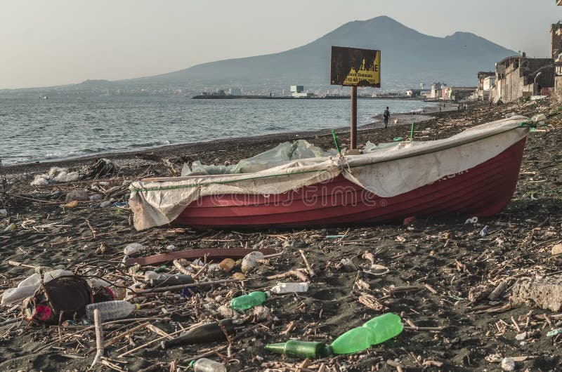 Garbage and Wastes on the Beach Editorial Image - Image of current ...