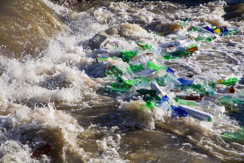 Garbage in the water stock image. Image of garbage, detail - 12727111
