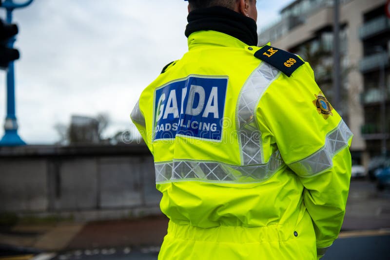 Patrick Day in Ireland, Garda at Work, Limerick, Ireland,17.03.2023 ...