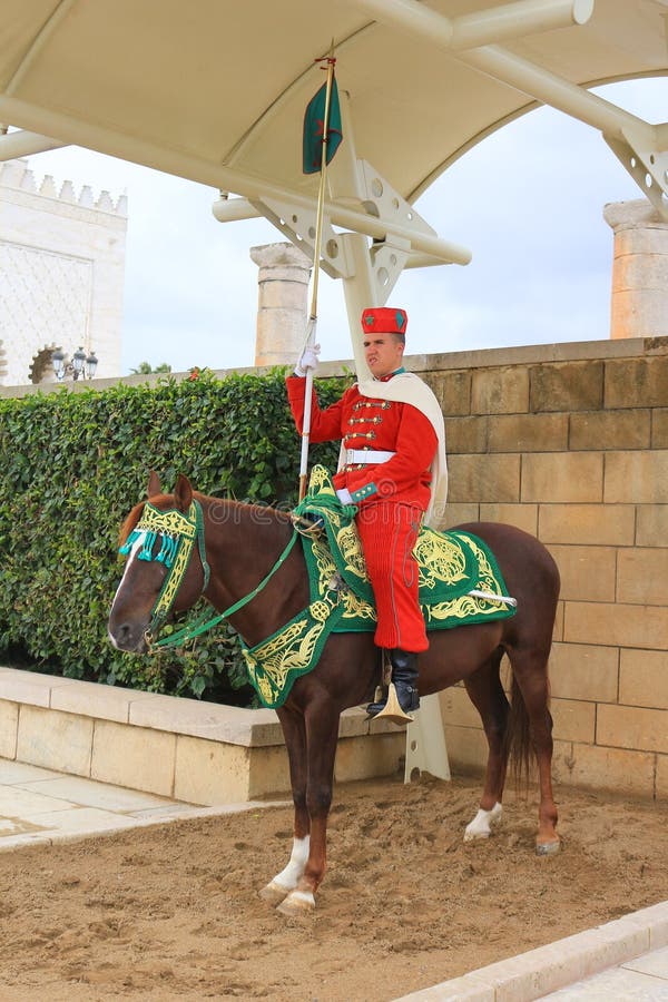 Garde à Rabat, Maroc image éditorial. Image du placer - 68497005