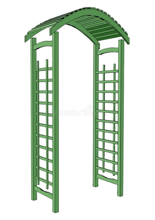 Garden Arch Stock Illustrations – 27,044 Garden Arch Stock ...