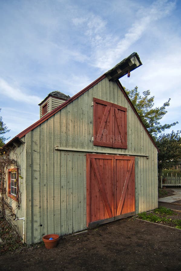 Garden Barn stock photo. Image of rustic, architecture - 19136034