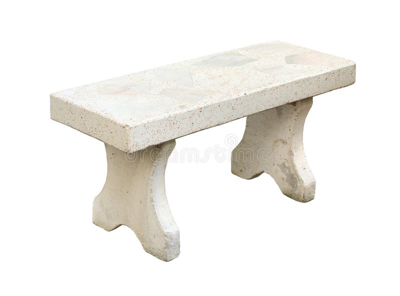Garden bench stock image. Image of chair, marble, white - 34324403
