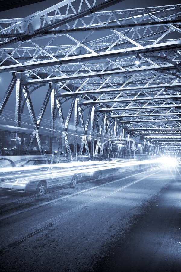 Garden Bridg stock image. Image of architecture, dark - 11340387