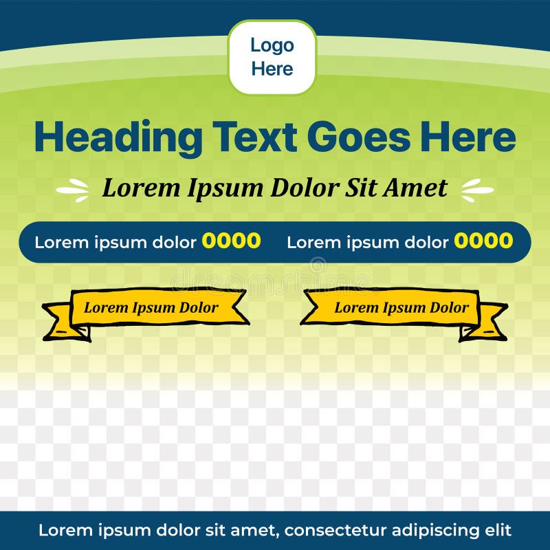 Fast Food Post Design - Restaurant Social Media Post Design Stock ...