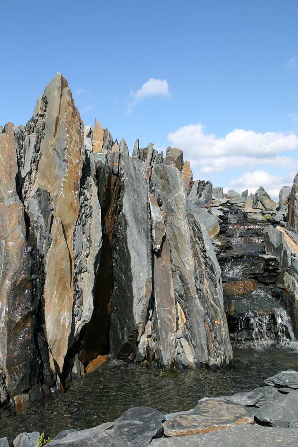 Garden cascade stock photo. Image of park, garden, outdoor - 5071662