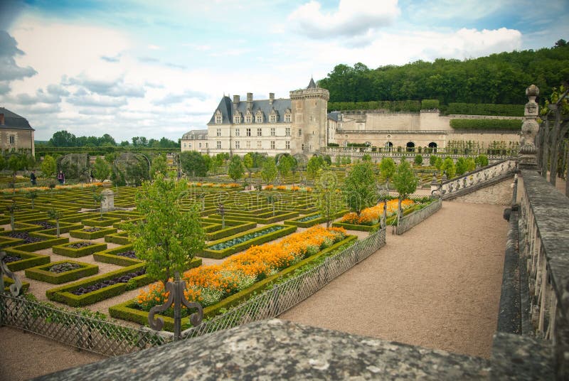 Garden and castle stock image. Image of castle, vegetables - 25943613
