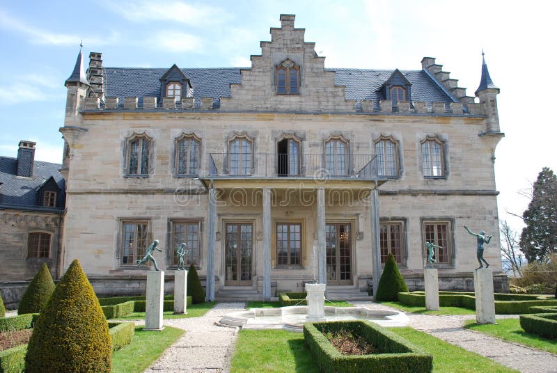 Castle callenberg stock photo. Image of castle, park - 30203548