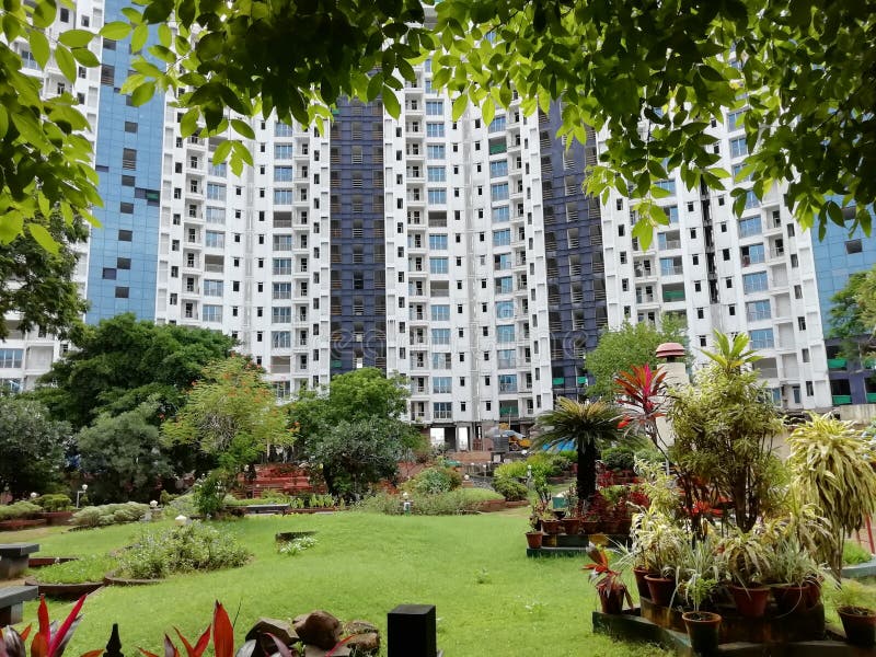 Garden city stock image. Image of park, trees, garden - 153284721