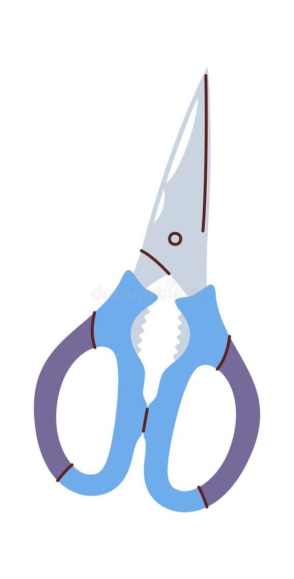 Garden Clipper Hand Drawn Tool Stock Illustration - Illustration of ...