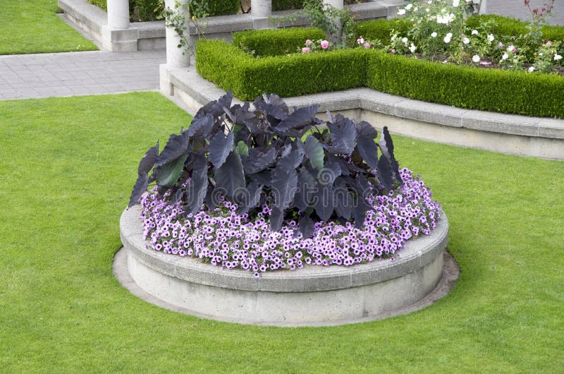 Garden design stock photo. Image of nice, lawn, designs - 44482332