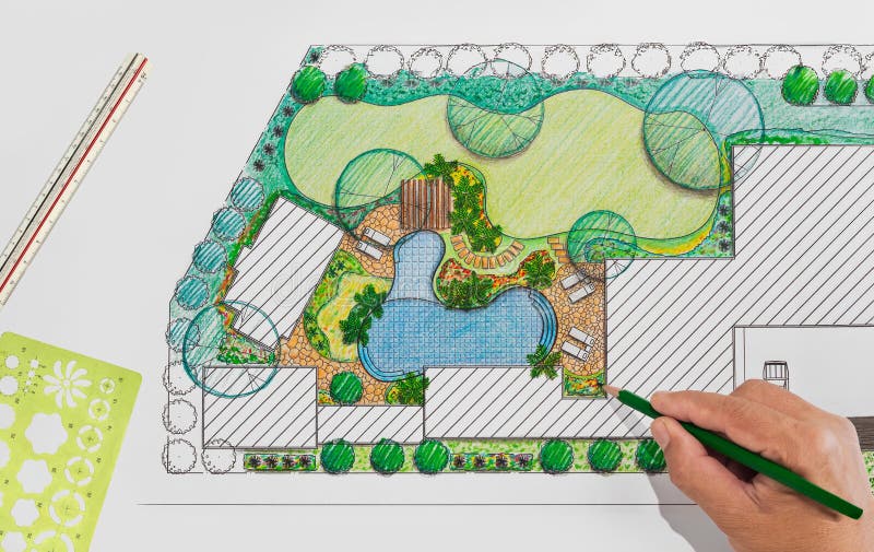 Garden Design Courses Student is Learning Fundamentals Garden Design ...