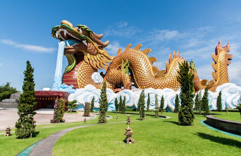 Garden Dragon stock photo. Image of garden, strawberry - 71225208