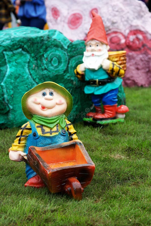Garden dwarfs stock photo. Image of outdoors, journey - 10771146