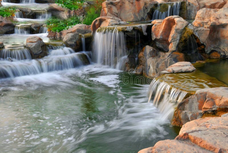 Garden of Eden stock image. Image of palm, natural, cascade - 5973703