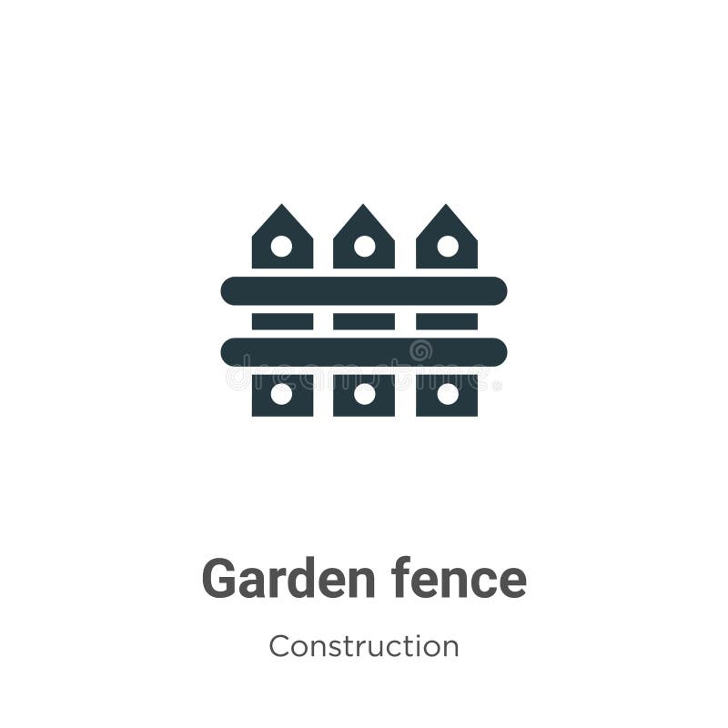Garden Fence Vector Icon on White Background. Flat Vector Garden Fence ... Garden Fence Vector Icon on White Background. Flat Vector Garden Fence ...