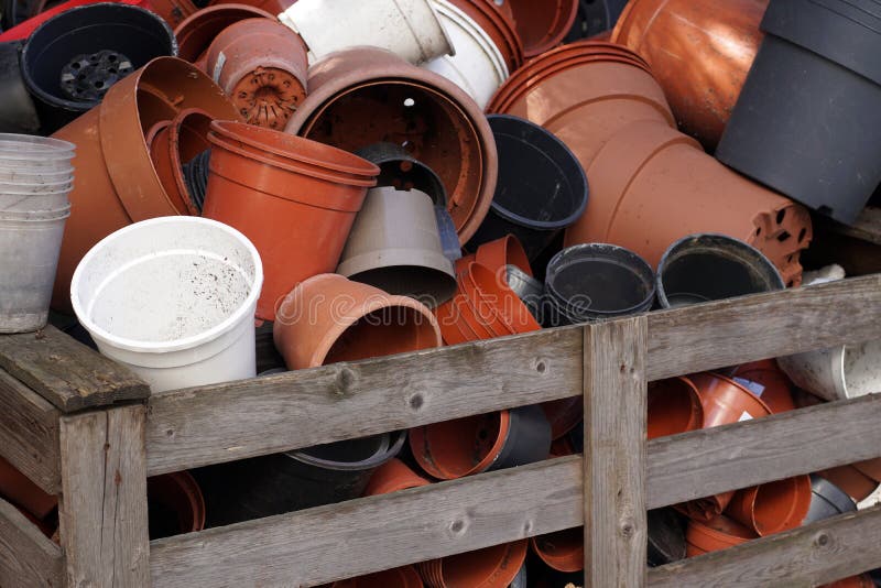 Garden flower pots stock photo. Image of agriculture - 112805734