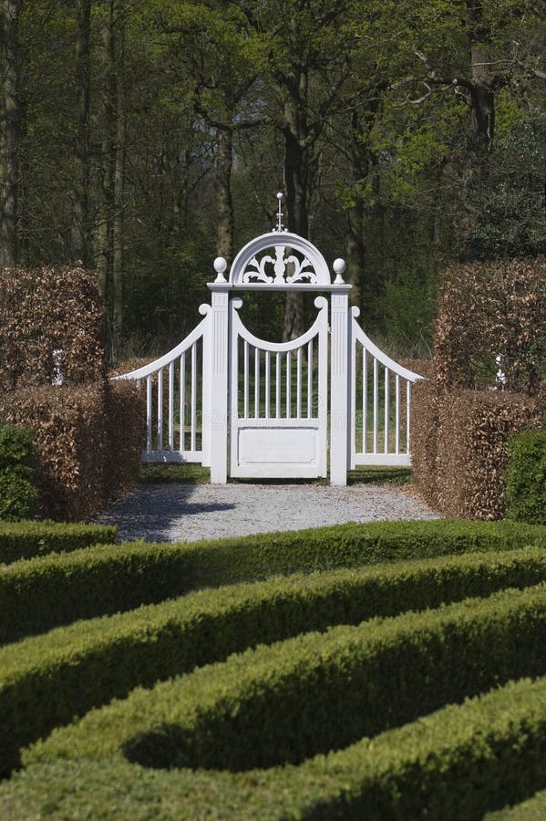 Garden Gate stock photo. Image of gardening, peaceful - 2832578
