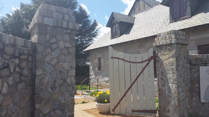 Garden gate stock photo. Image of colonial, gate, garden - 83308742