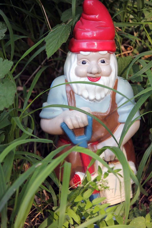 A garden dwarf stock photo. Image of dwarf, gnome, face - 116752440