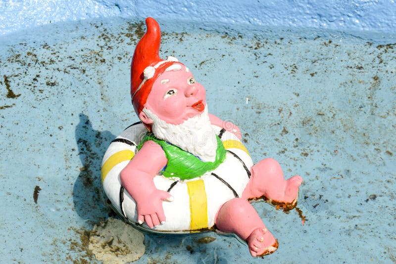 Garden gnome stock photo. Image of outdoors, statue, yard - 58177084