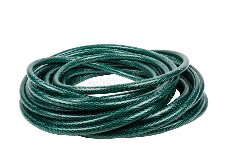 Green Garden Hose stock photo. Image of green, circle - 42865844