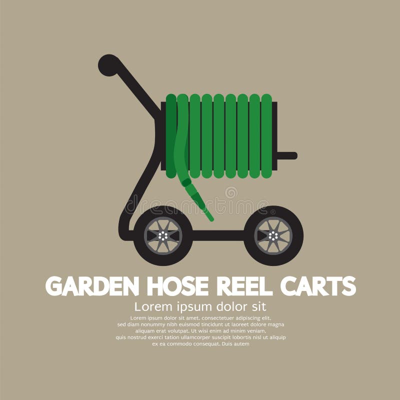 Garden Hose Reel Stock Illustrations – 474 Garden Hose Reel Stock ...