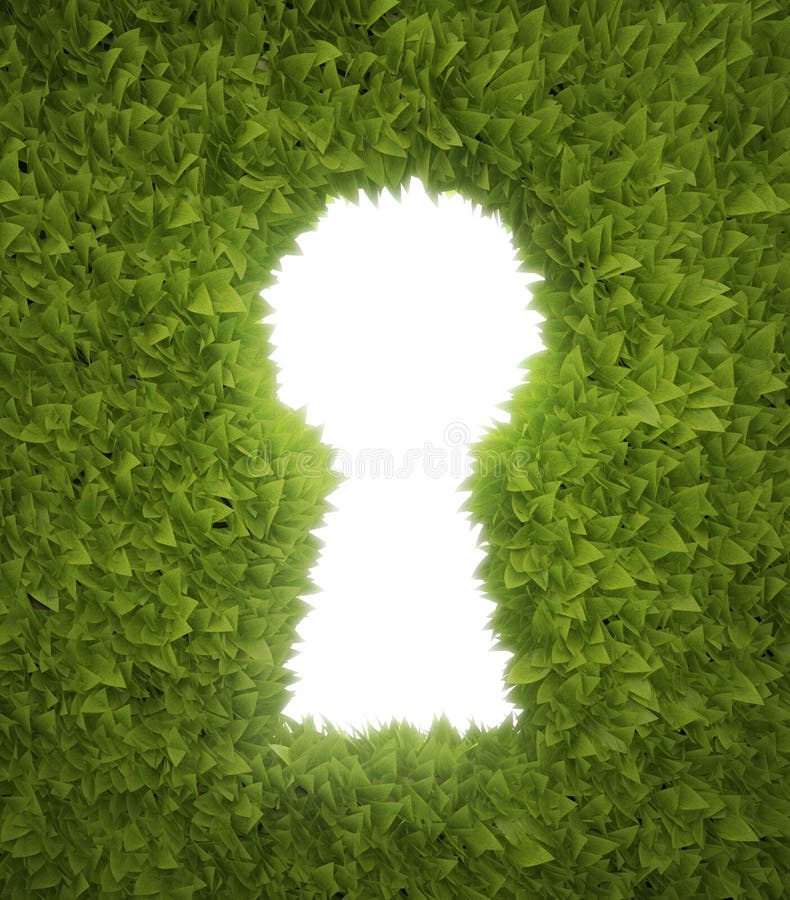 Garden keyhole stock illustration. Illustration of place - 27945233