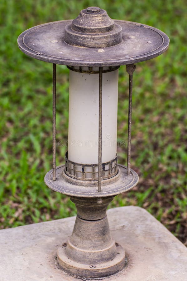 Garden lamp stock photo. Image of lantern, nature, equipment - 70192888