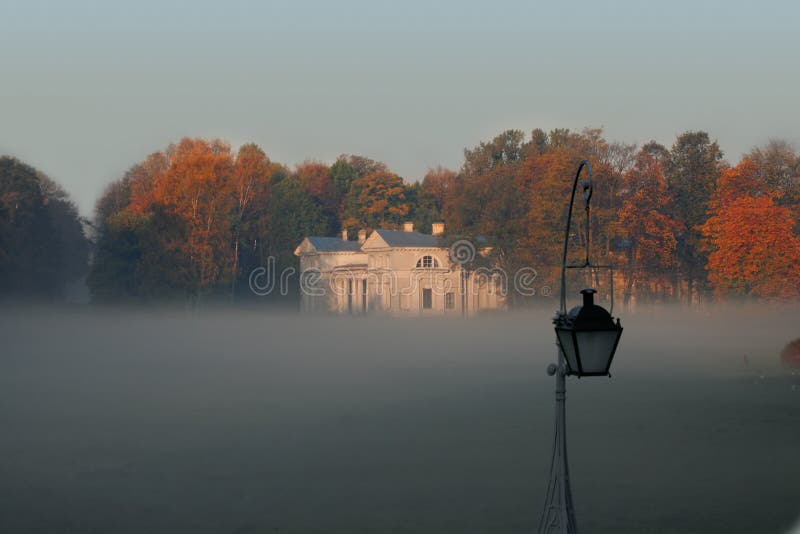 Garden in the mist stock photo. Image of garden, stillness - 475396