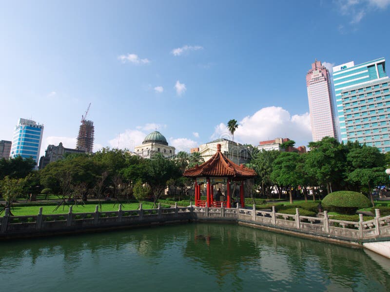 National Taiwan University Library Stock Photo - Image of china ...