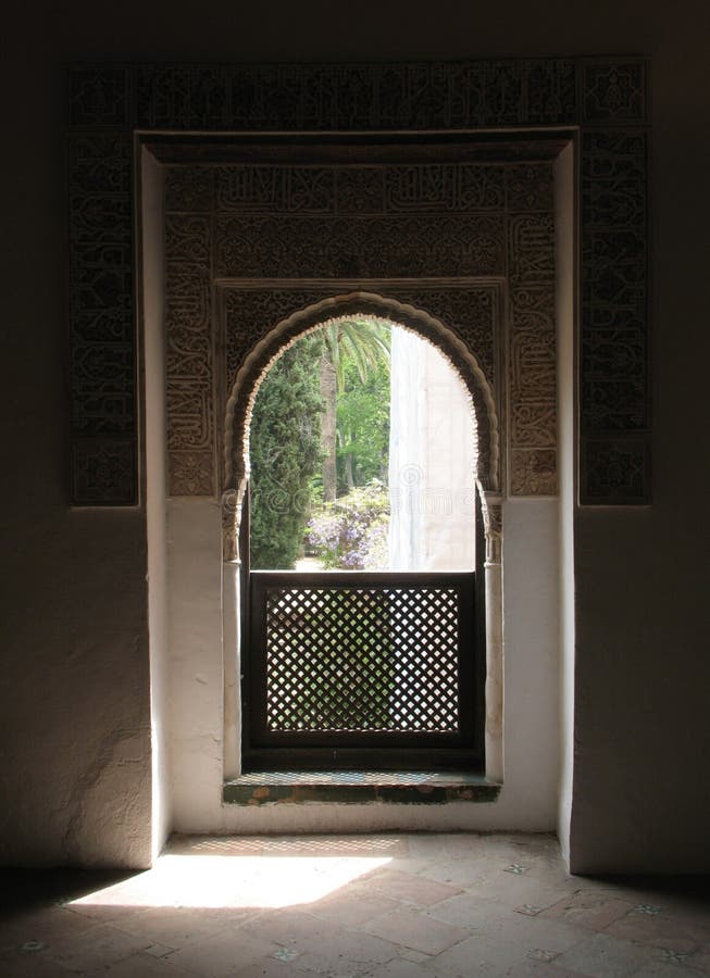 Garden Niche stock image. Image of spain, landmark, window - 48259507